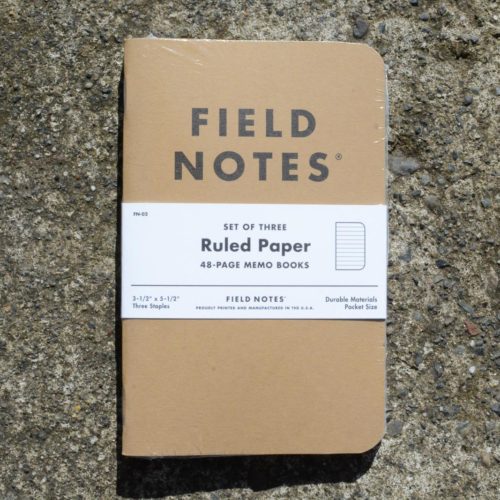 Field Notes Kraft Ruled Paper (3 Pack) - All Day Ruckoff