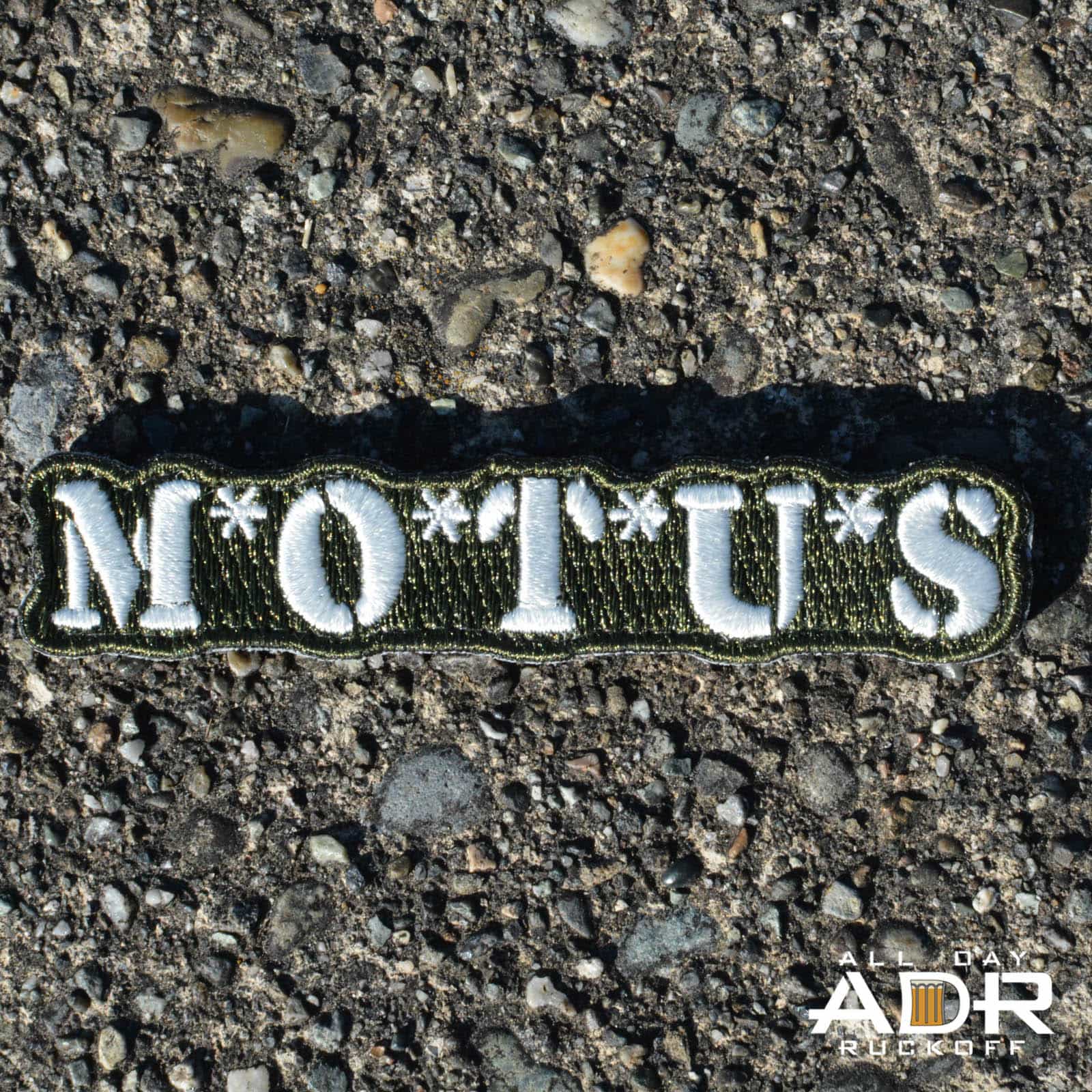 M*O*T*U*S Patch - All Day Ruckoff