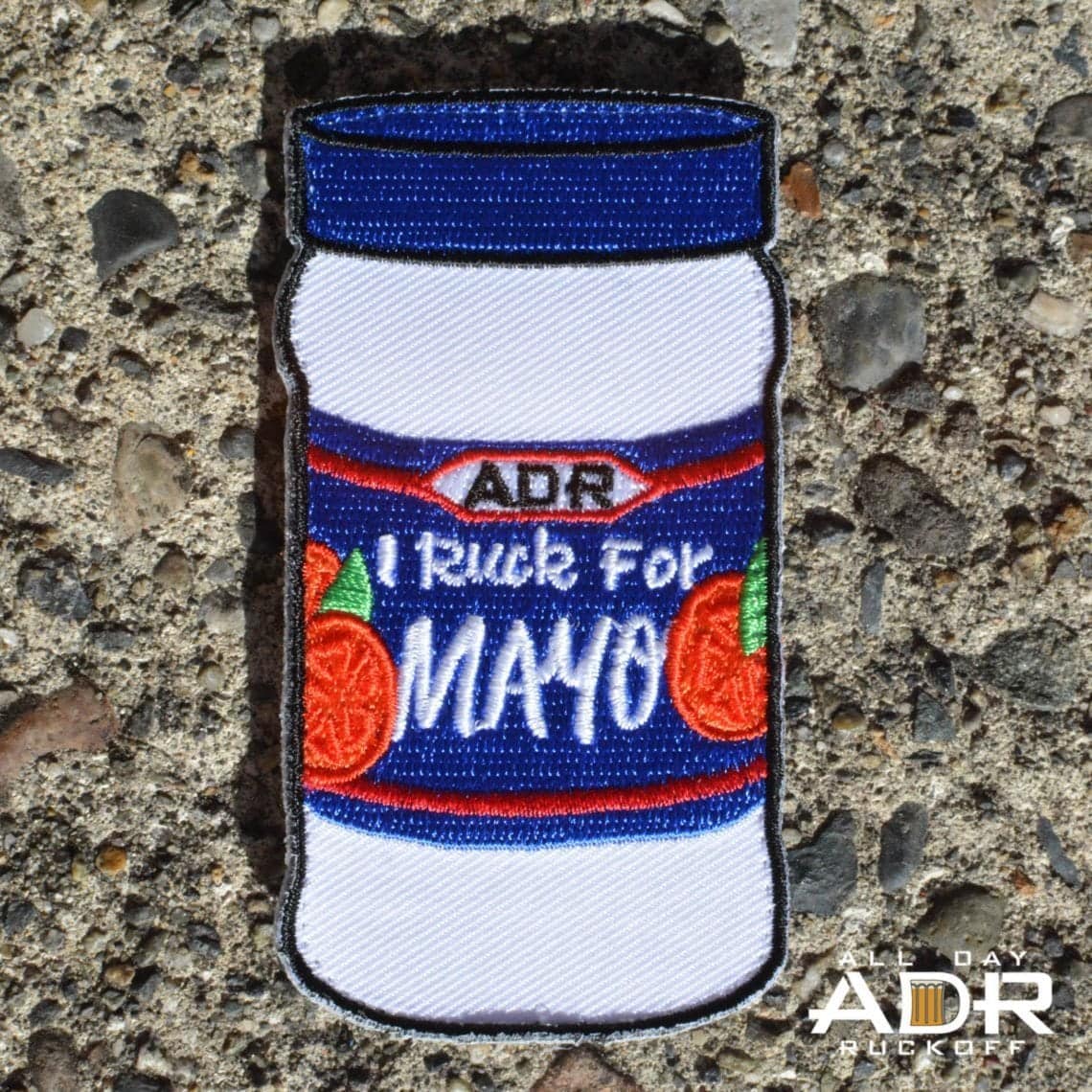 Super Rad! Patch - All Day Ruckoff