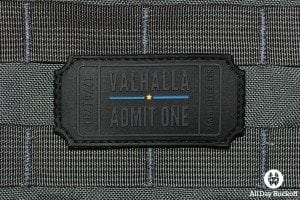 Valhalla Admit One PVC Patch - All Day Ruckoff