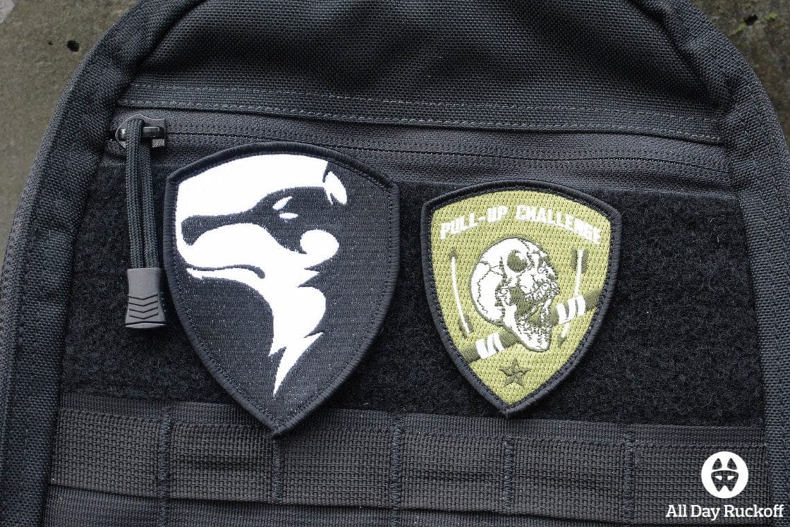 ADR Watson Patch (Black/White) - All Day Ruckoff