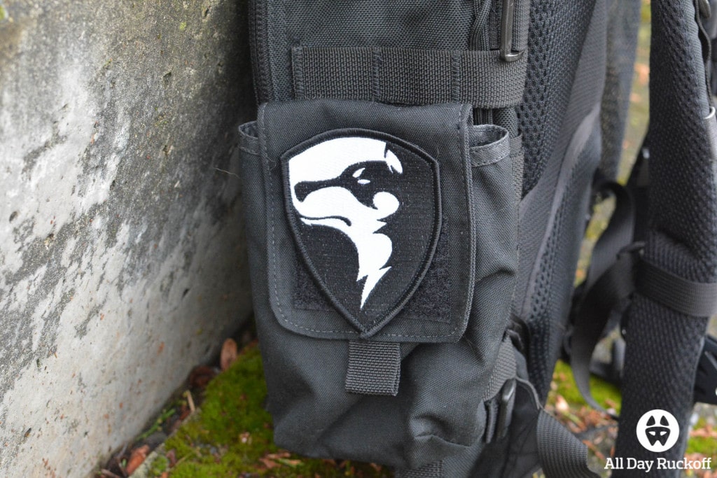 ADR Watson Patch (Black/White) - All Day Ruckoff