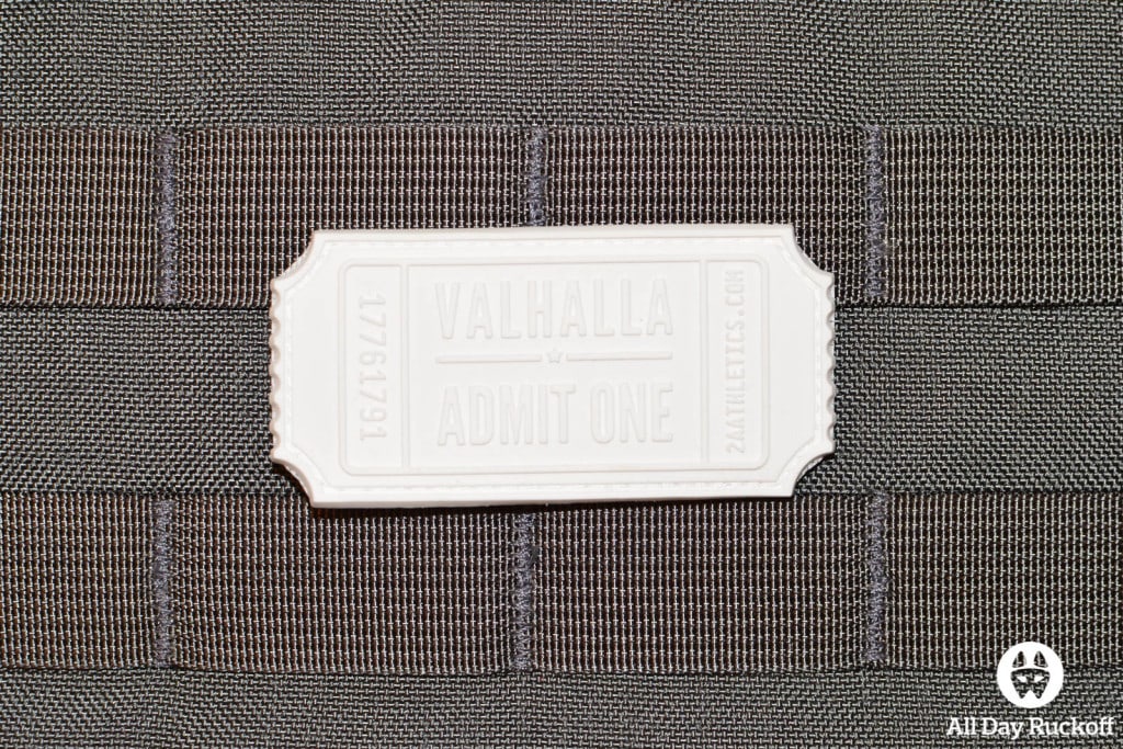 Valhalla Admit One PVC Patch - All Day Ruckoff