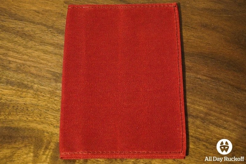 Waxed Canvas Notebook Cover - All Day Ruckoff