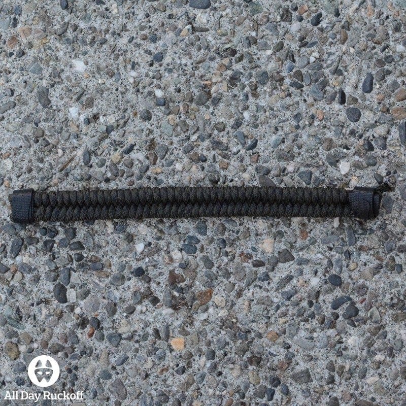 Paracord Fishtail Handle - All Day Ruckoff