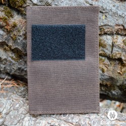Field Notes Cover - Chocolate Brown Front Patch