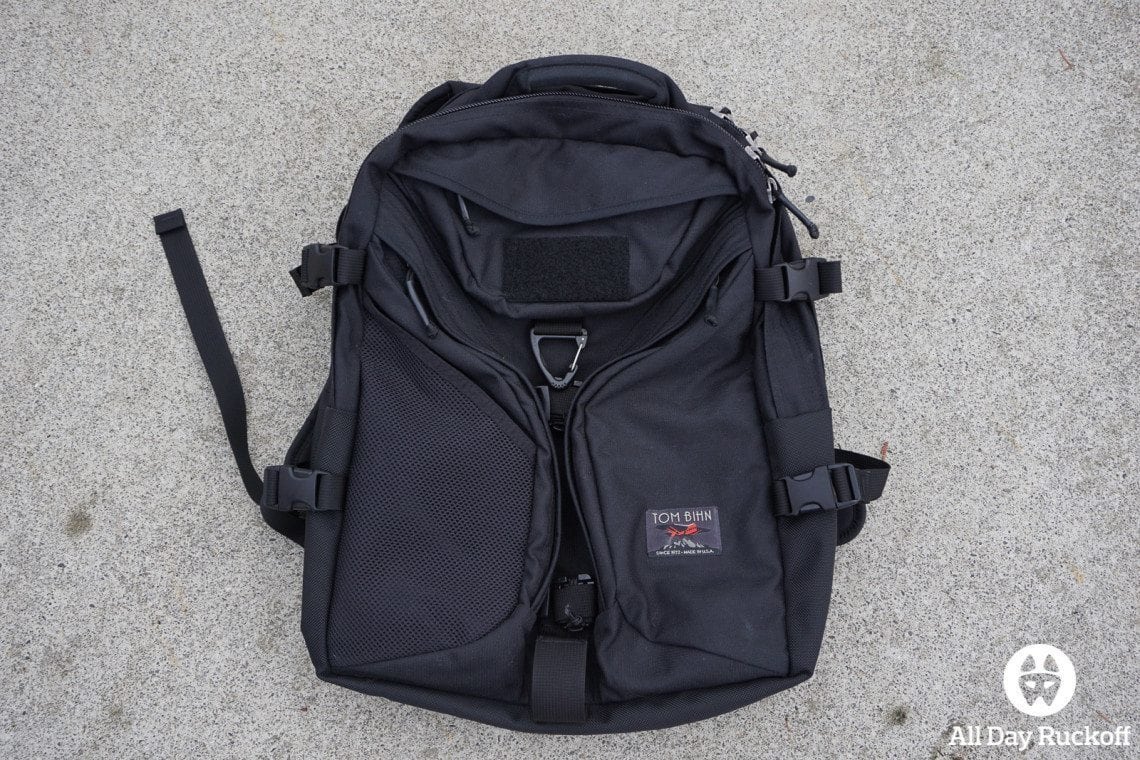 Tom Bihn Brain Bag Comprehensive Backpack Review - All Day Ruckoff
