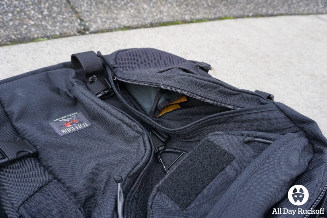 Tom Bihn Brain Bag Comprehensive Backpack Review - All Day Ruckoff