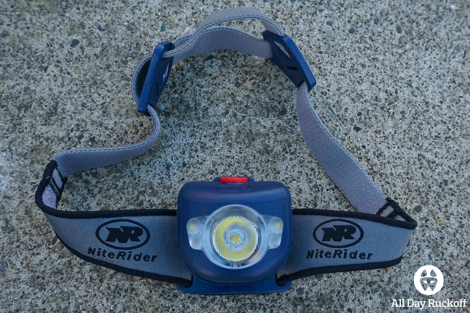 Review: NiteRider Adventure 180 Headlamp - All Day Ruckoff