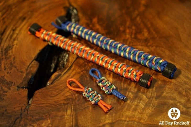 Charity Paracord Fishtail Handle - All Day Ruckoff
