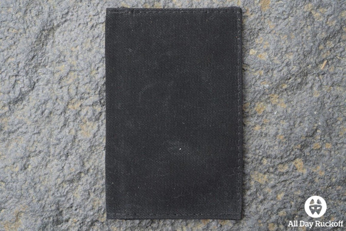 Waxed Canvas Notebook Cover - All Day Ruckoff