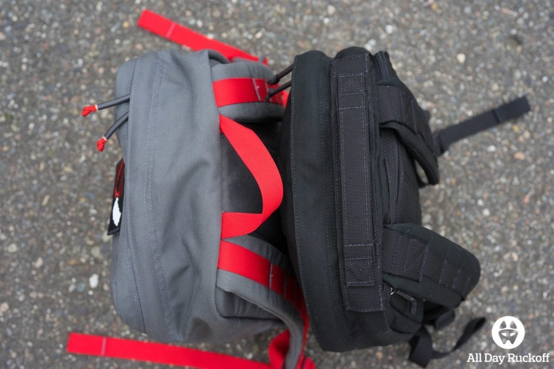 GORUCK Echo vs Kid Ruck Comparison - All Day Ruckoff
