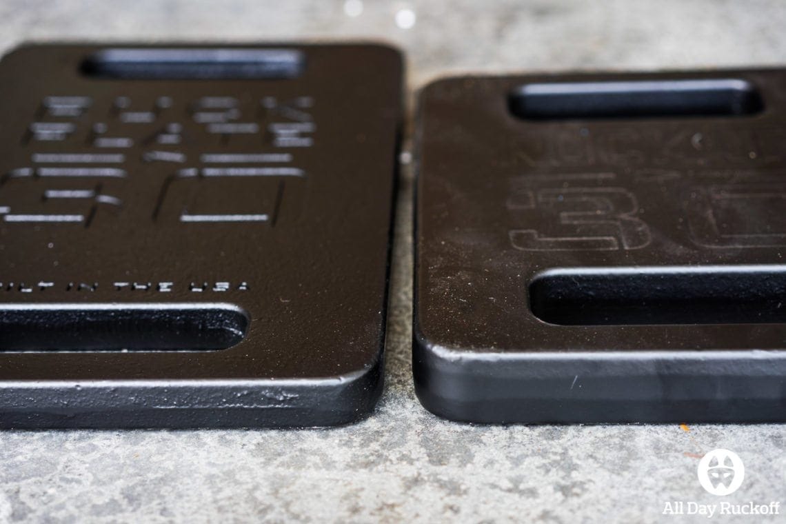 GORUCK Ruck Plate Comparison - All Day Ruckoff