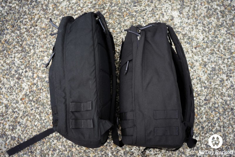GORUCK Radio Ruck 2012 vs 2018 Comparison - All Day Ruckoff