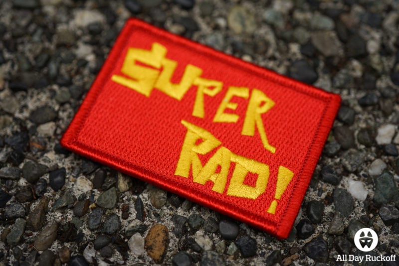 Super Rad! Patch - All Day Ruckoff