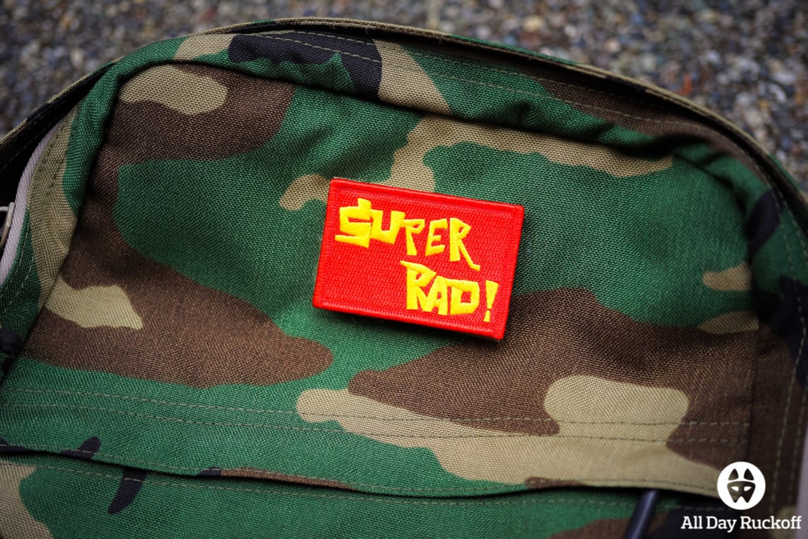Super Rad! Patch - All Day Ruckoff
