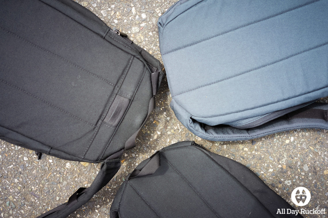 GORUCK Bullet Ruck 10L Comparison Version 1 vs 2 vs 3 - All Day Ruckoff
