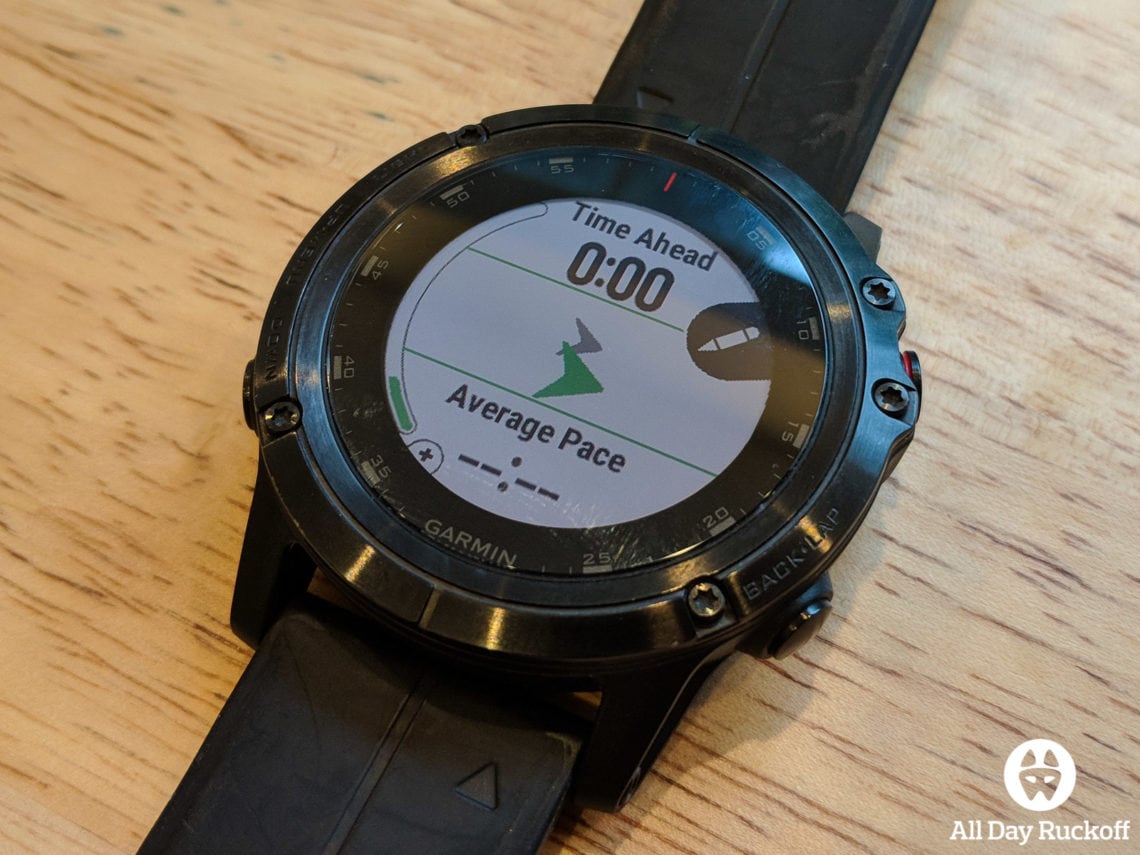 Setting up a Garmin Fenix for Rucking - All Day Ruckoff