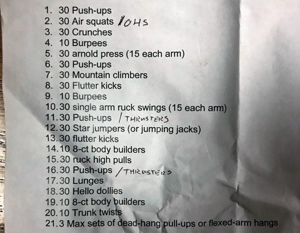 GORUCK Selection 020 Finisher Doug's Modified MARSOC Short Card - All ...