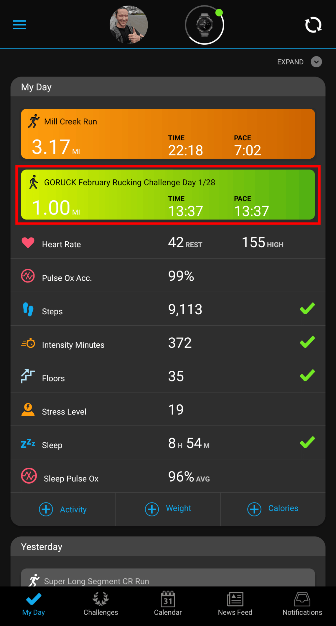 How to Create Pictures with Rucking & Workout Stats - All Day Ruckoff