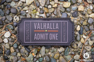 Valhalla Admit One PVC Patch - All Day Ruckoff