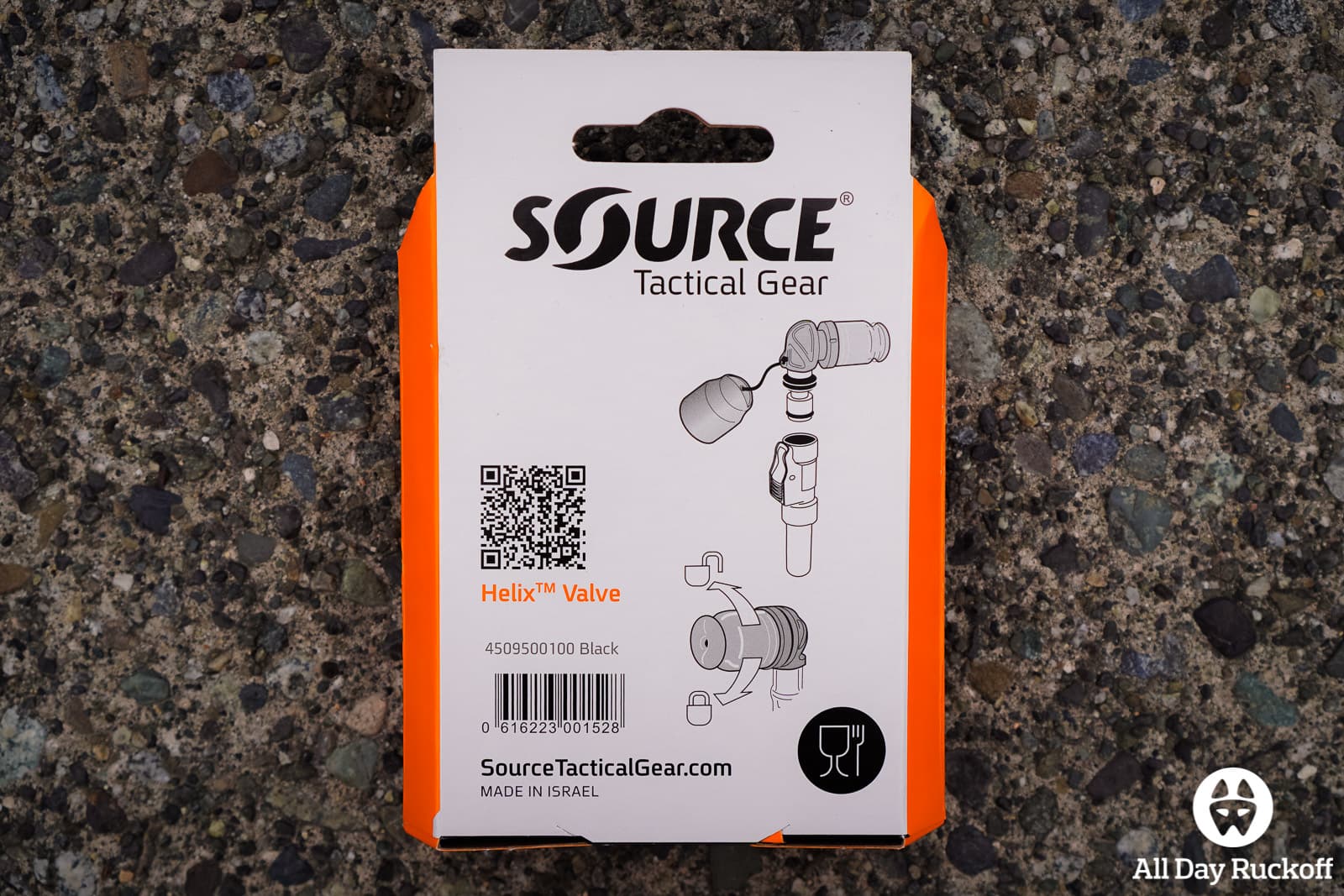 SOURCE Tactical Helix High-Flow Bite Valve - All Day Ruckoff