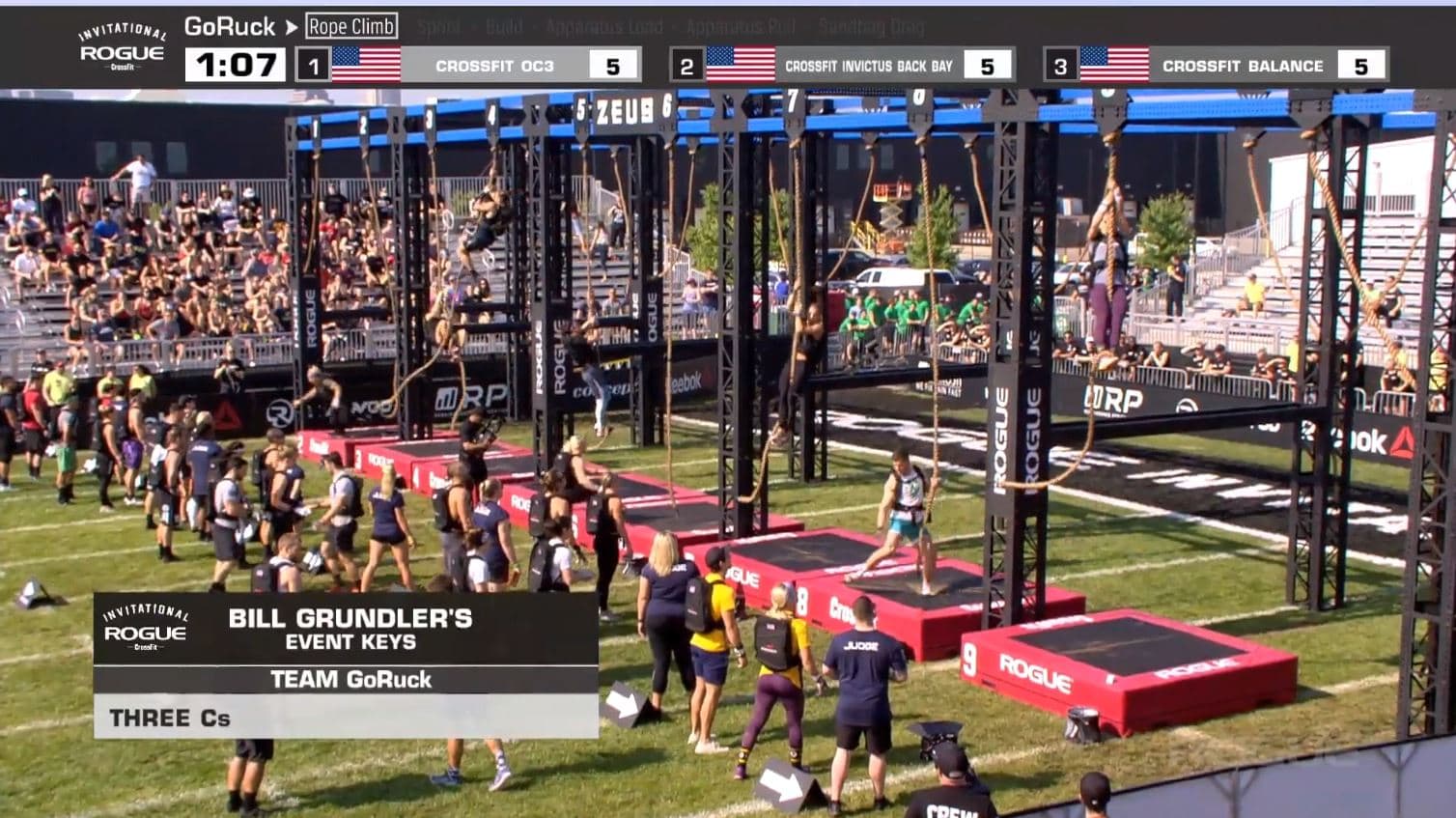 GORUCK Workouts at Rogue Invitational 2019 - All Day Ruckoff