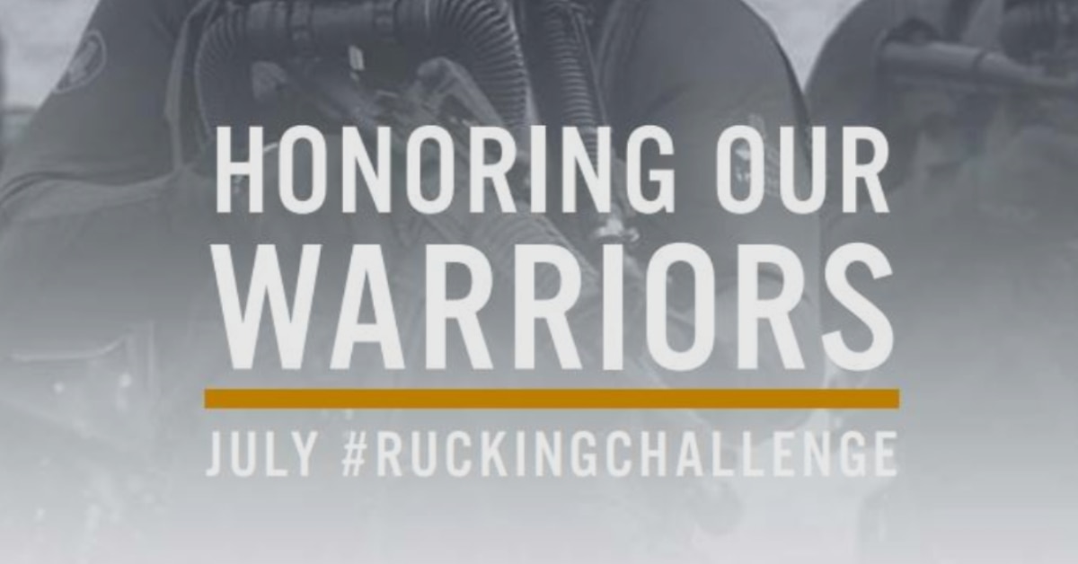 GORUCK Navy Seal Foundation Rucking Challenge (July, 2019) - All Day ...