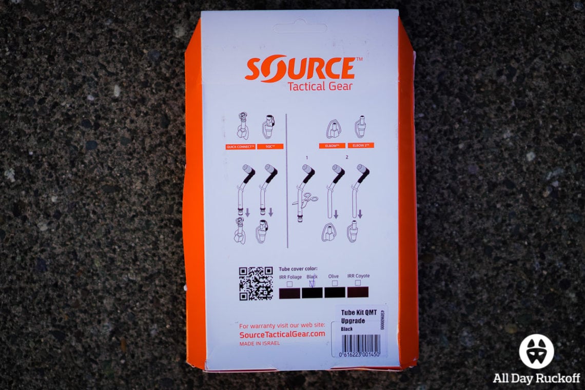 Source Hydration Replacement Tube (Hose) Kit - All Day Ruckoff