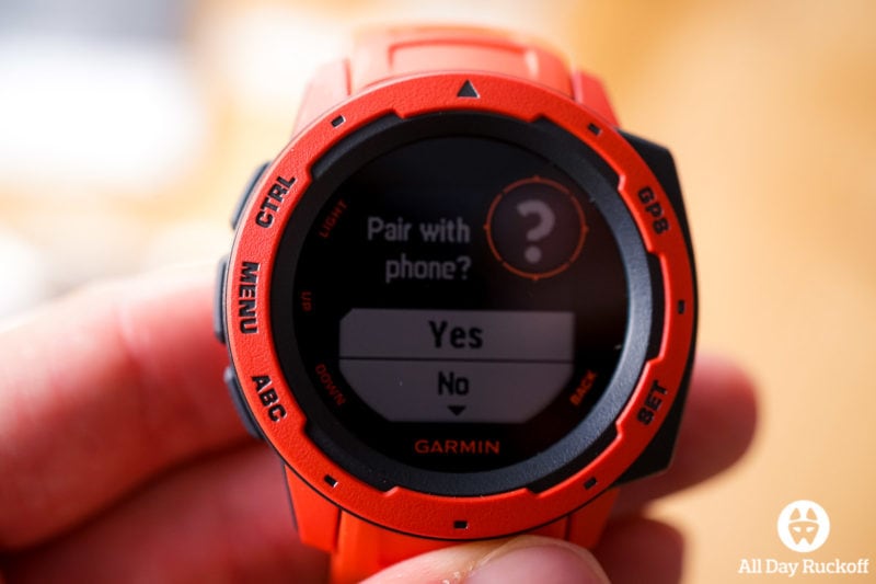 Garmin Instinct GPS Watch In-Depth Review - All Day Ruckoff