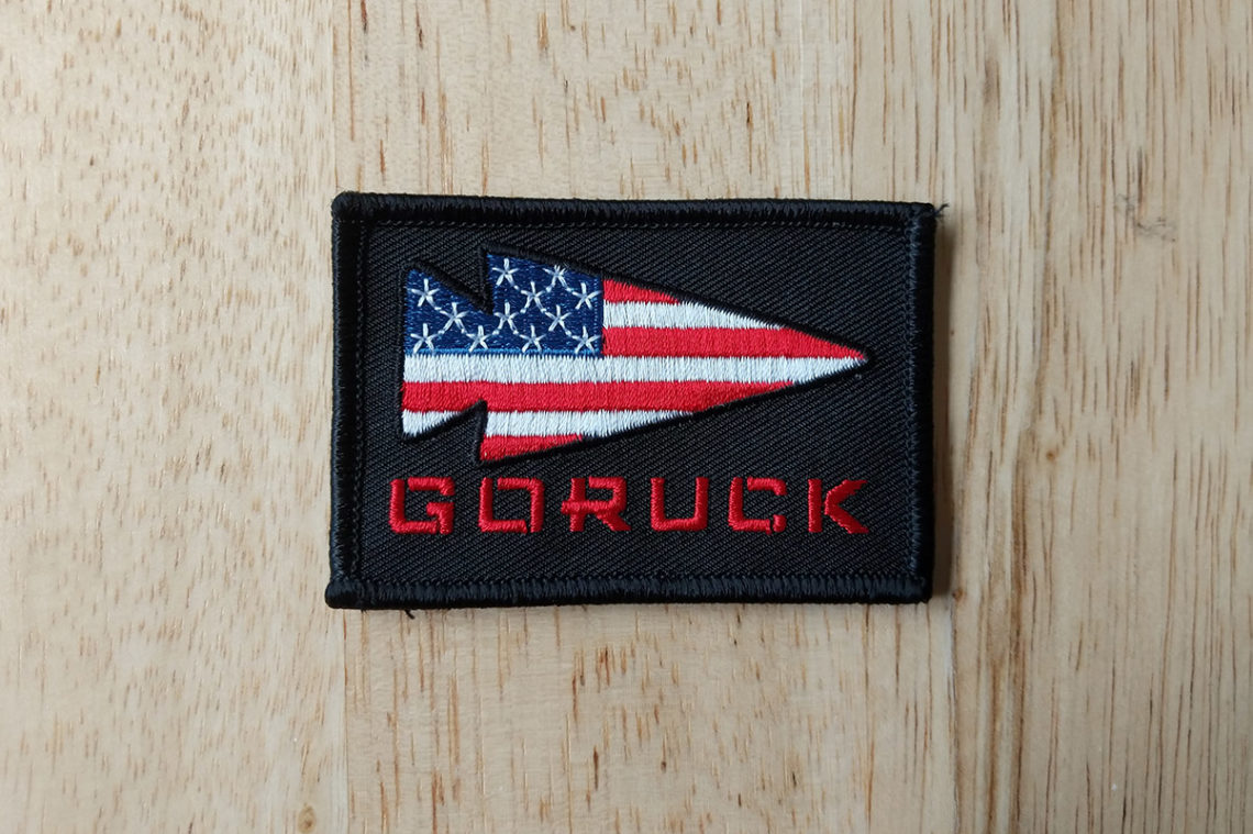 GORUCK USA Logo Patch - All Day Ruckoff