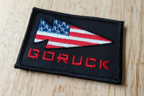 GORUCK USA Logo Patch - All Day Ruckoff