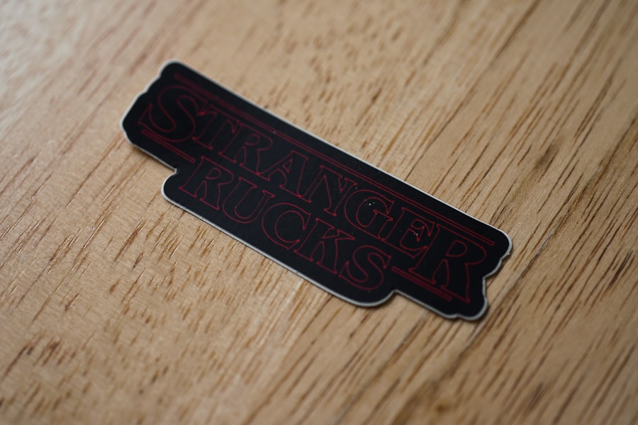 Stranger Rucks Sticker - All Day Ruckoff
