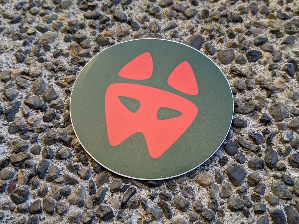 Christmas 3" Logo Sticker - All Day Ruckoff