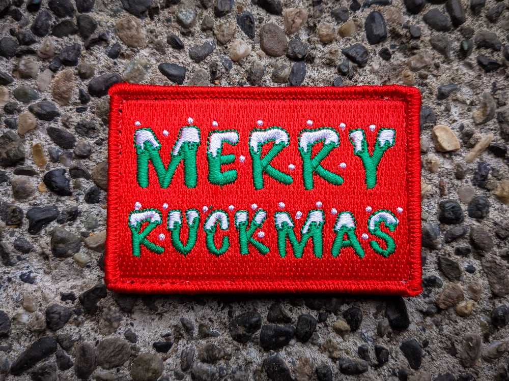 Merry Ruckmas 2020 Patch - All Day Ruckoff