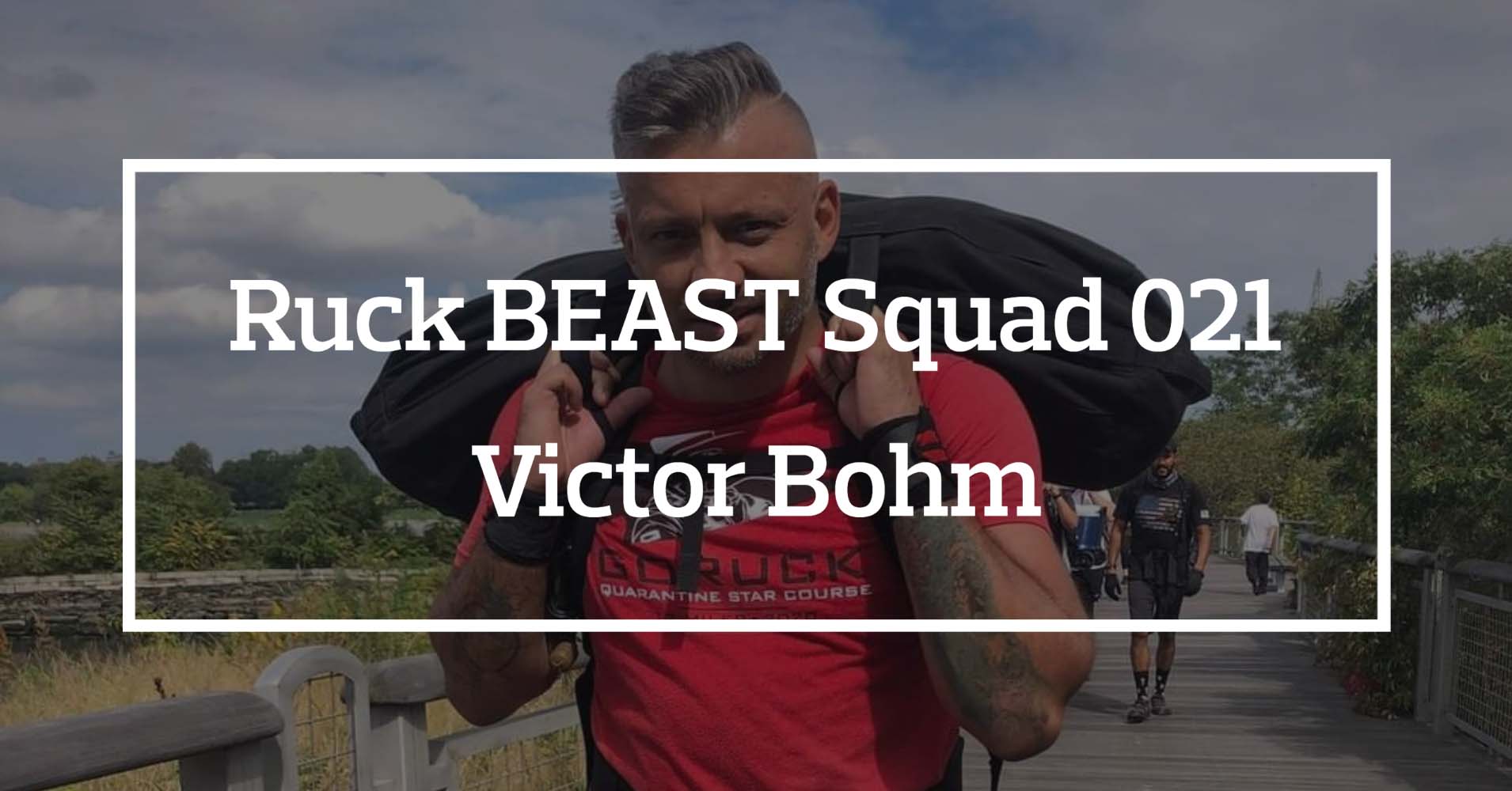 Ruck BEAST Squad 021 – Victor Bohm - All Day Ruckoff