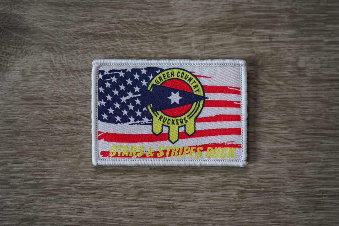 Green Country Ruckers Stars & Stripes Ruck Patch (2019) - All Day Ruckoff
