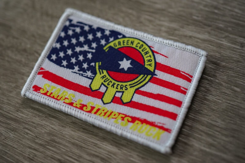 Green Country Ruckers Stars & Stripes Ruck Patch (2019) - All Day Ruckoff